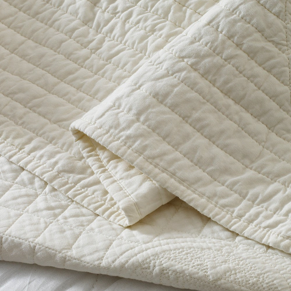 Saint Ivory Luxury Pure Cotton Quilt – Calla Angel